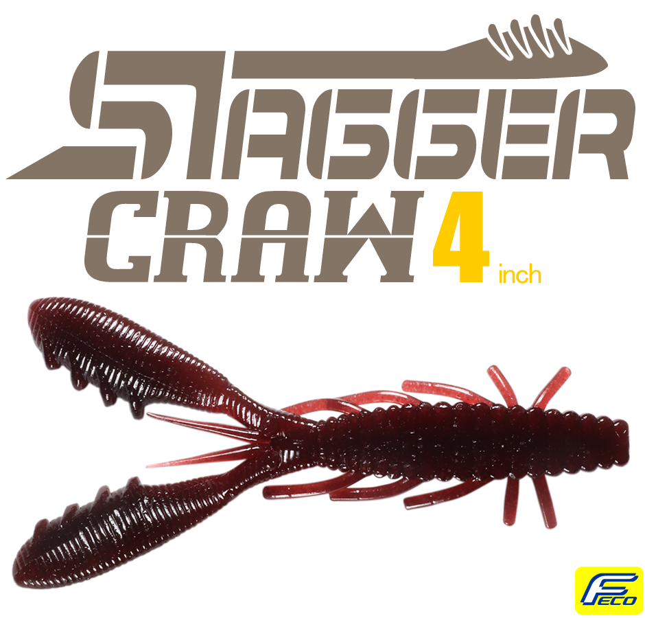 Stagger Craw 243 Dark Shrimp - Tackle Bass Marine