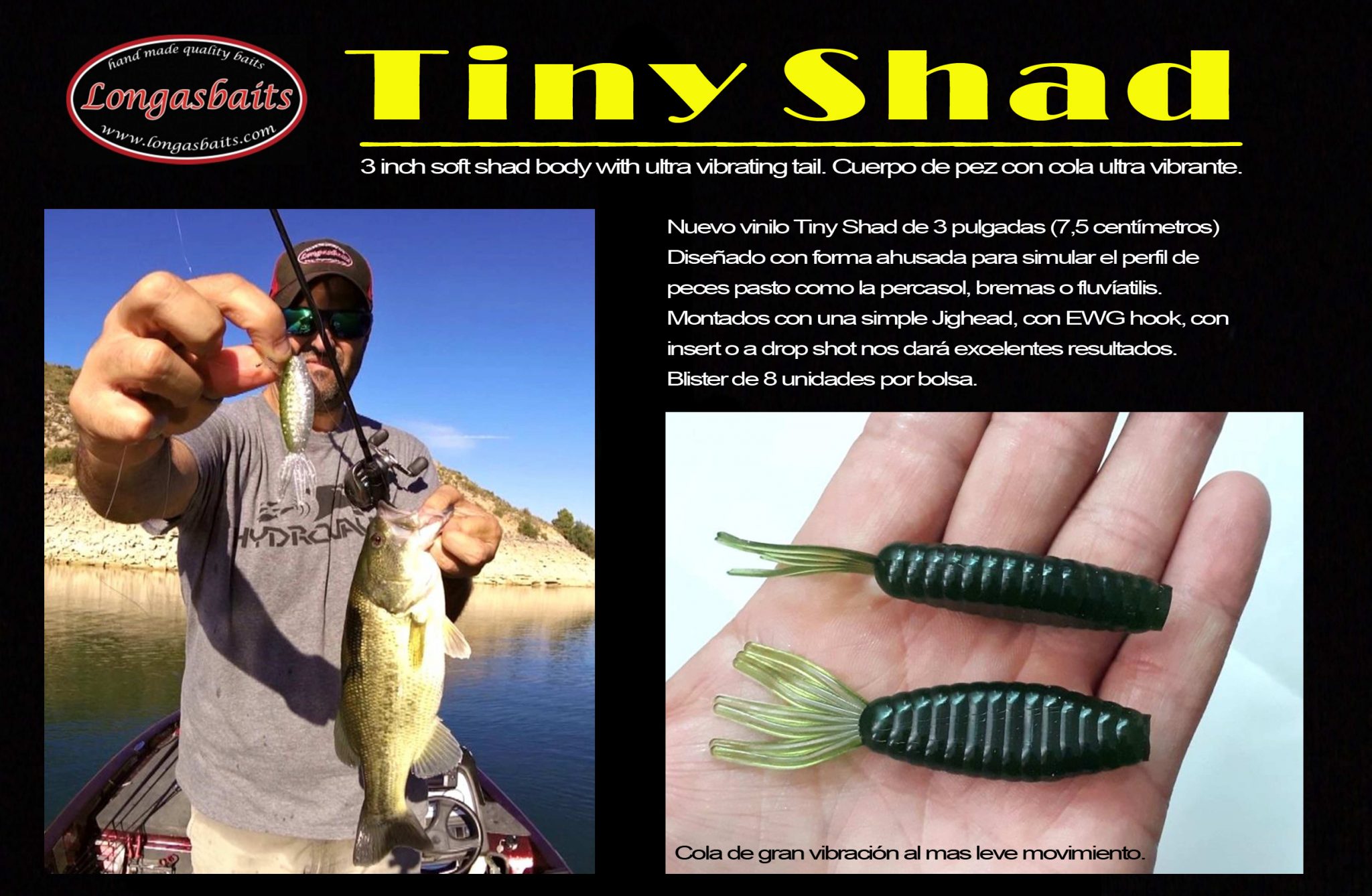 TINY Shad Ayu - Tackle Bass Marine